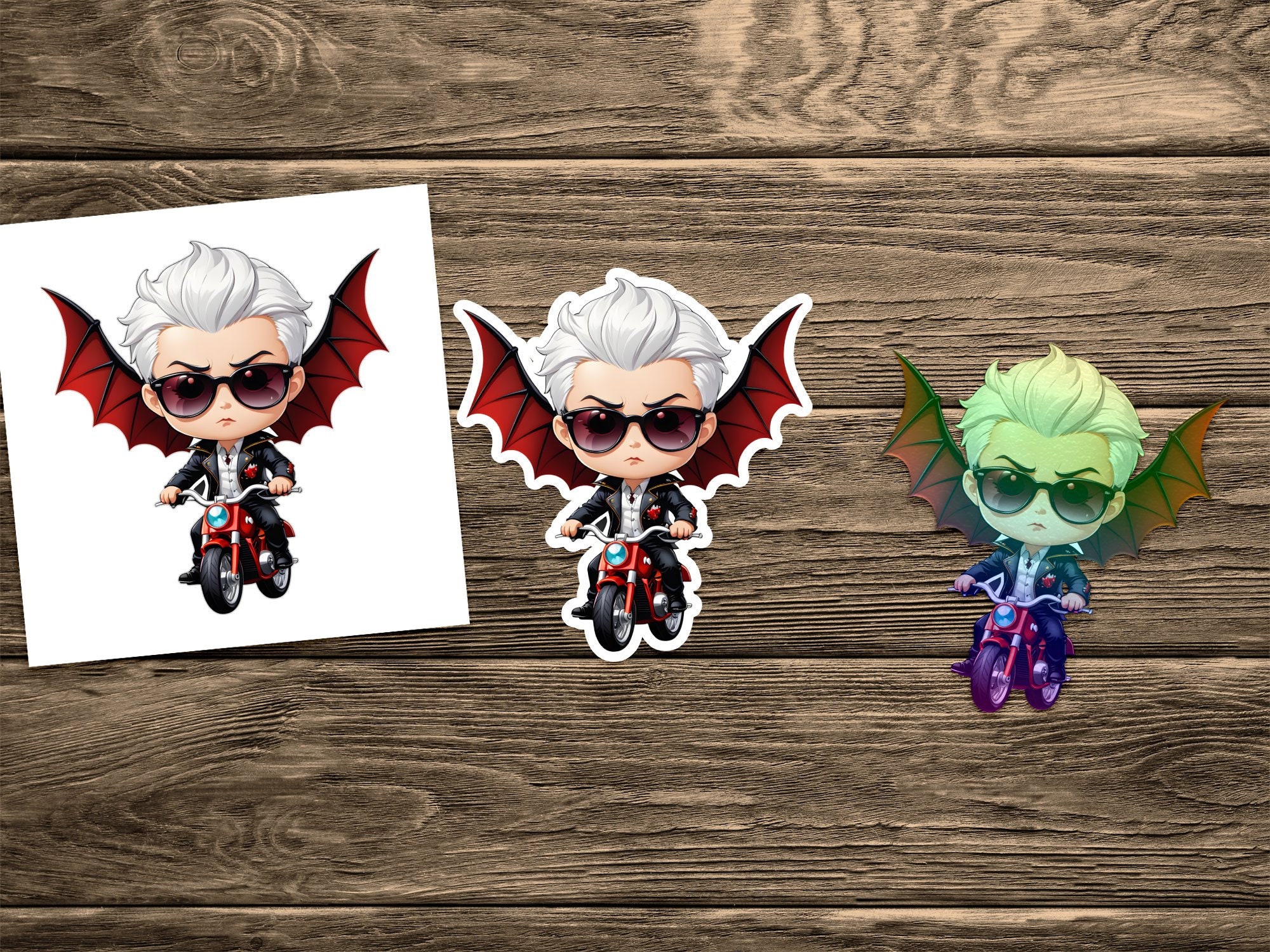 Halloween Clipart Cute Kawaii Vampire Ghost Riding Bike - Etsy