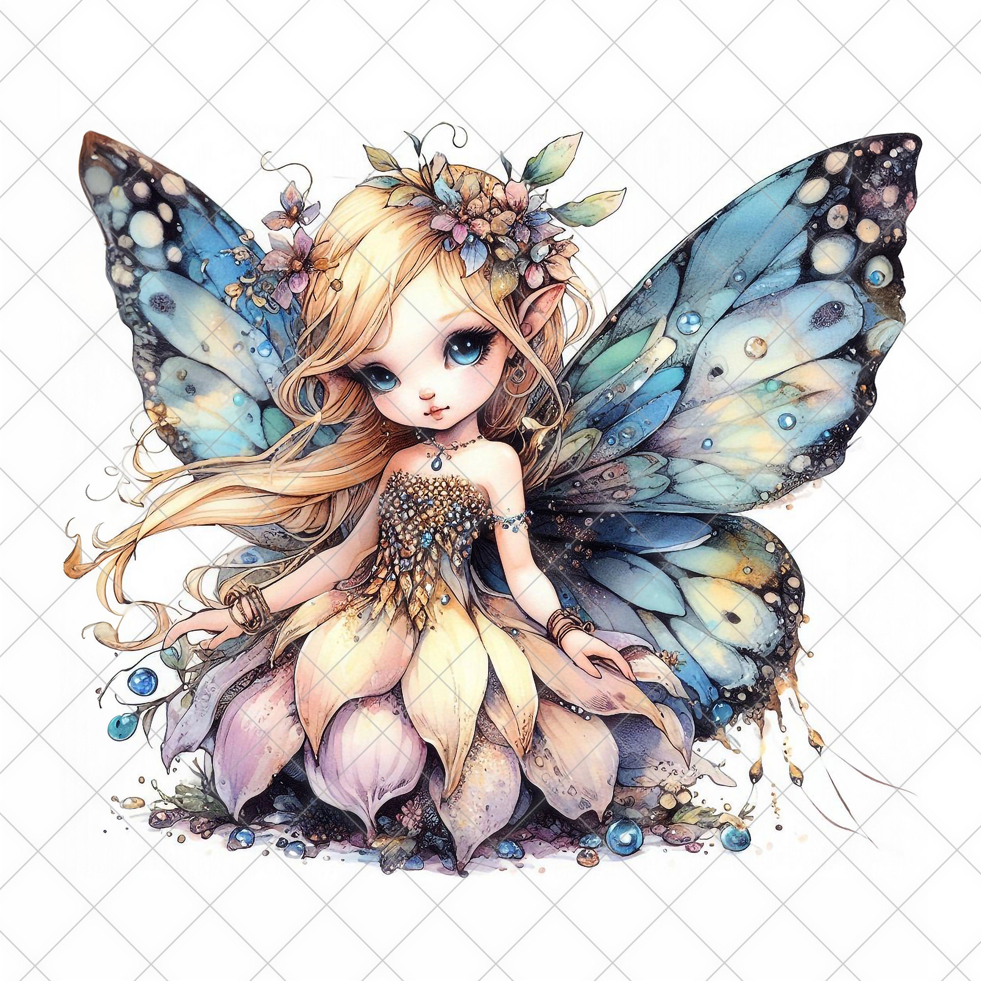 Whimsical Fairies 1 Matte Vertical Posters Art Prints - Etsy