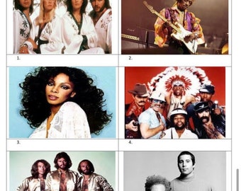 Instant Download - 1950s/1960s1970s Picture Quiz; 50s Quiz; 60's Quiz ...