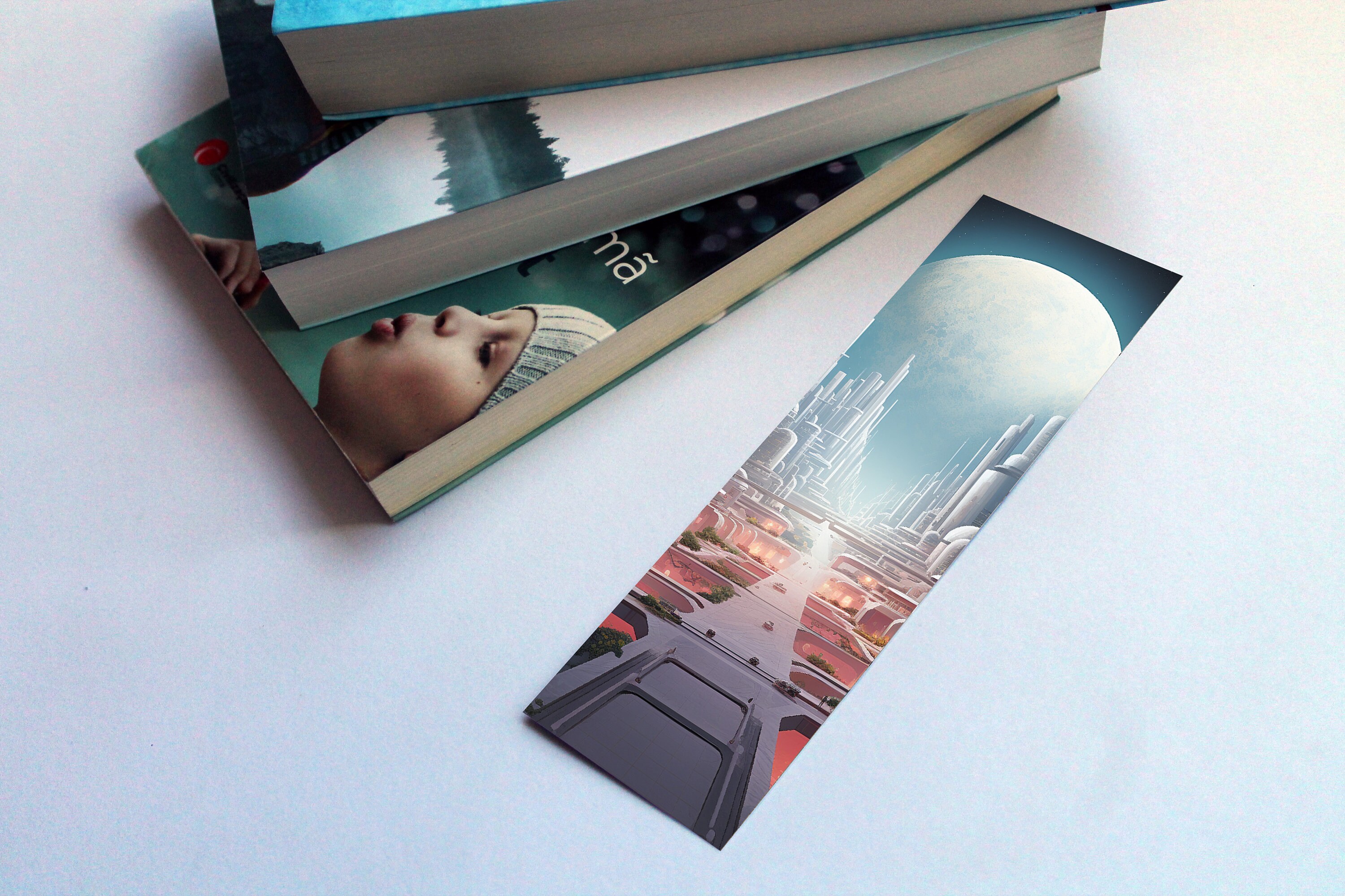8 Sci-fi Printable Bookmarks | Digital Download PNG & PDF Bookmark ...