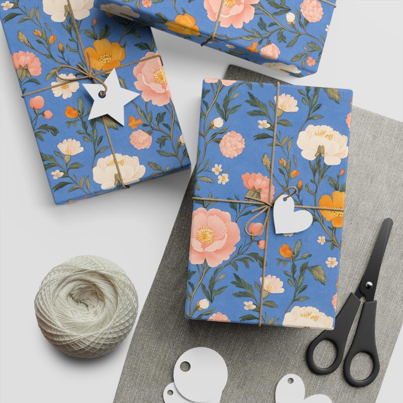 Floral Gift Wrap Sheet | Wrapping Paper | Gift Paper | for Gifts ...