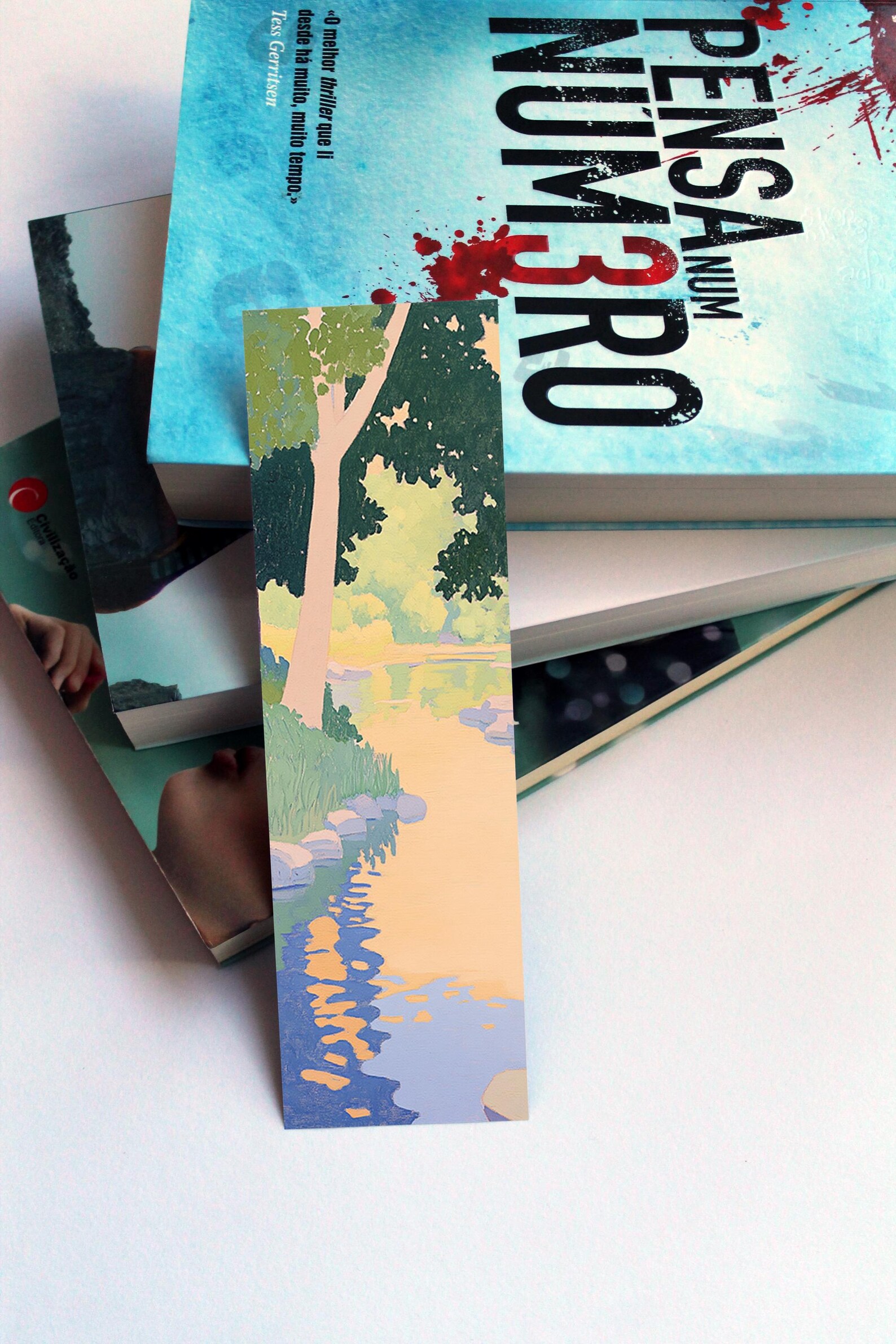 8 River Printable Bookmarks | Digital Download PNG & PDF Bookmark ...