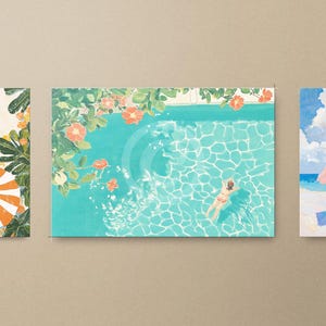Printable Summer Flat Card Pack of 5 | Greeting Cards Multipack ...