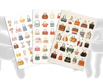 3 Sticker Sheets | Birds | Printable Stickers | Digital Download PNG ...