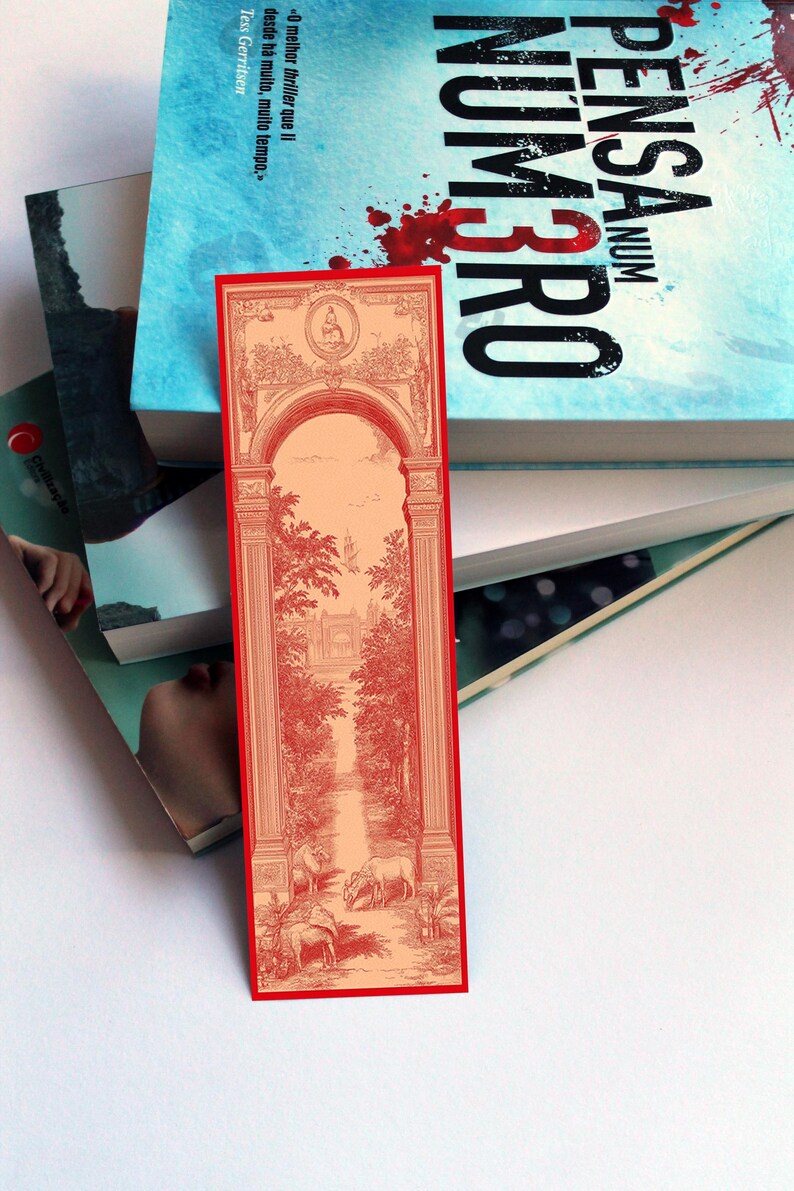 8 Decorative Printable Bookmarks | Digital Download PNG & PDF Bookmark ...