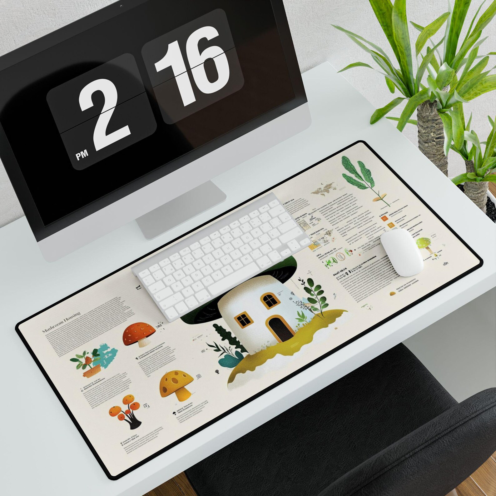 Fantasy Themed Desk Mat | Unique Deskmat | Trendy Deskpad | Colorful ...