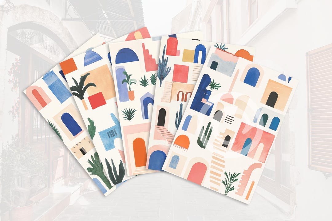 5 Architectural Elements Sticker Sheets | Printable | Digital Download ...