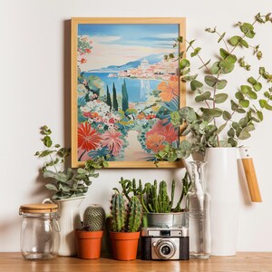 Printable Poster | Lithography | French Riviera | Impressionist Art ...