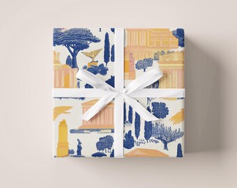 Amusement Park Gift Wrap Sheet | Wrapping Paper | Gift Paper | for ...