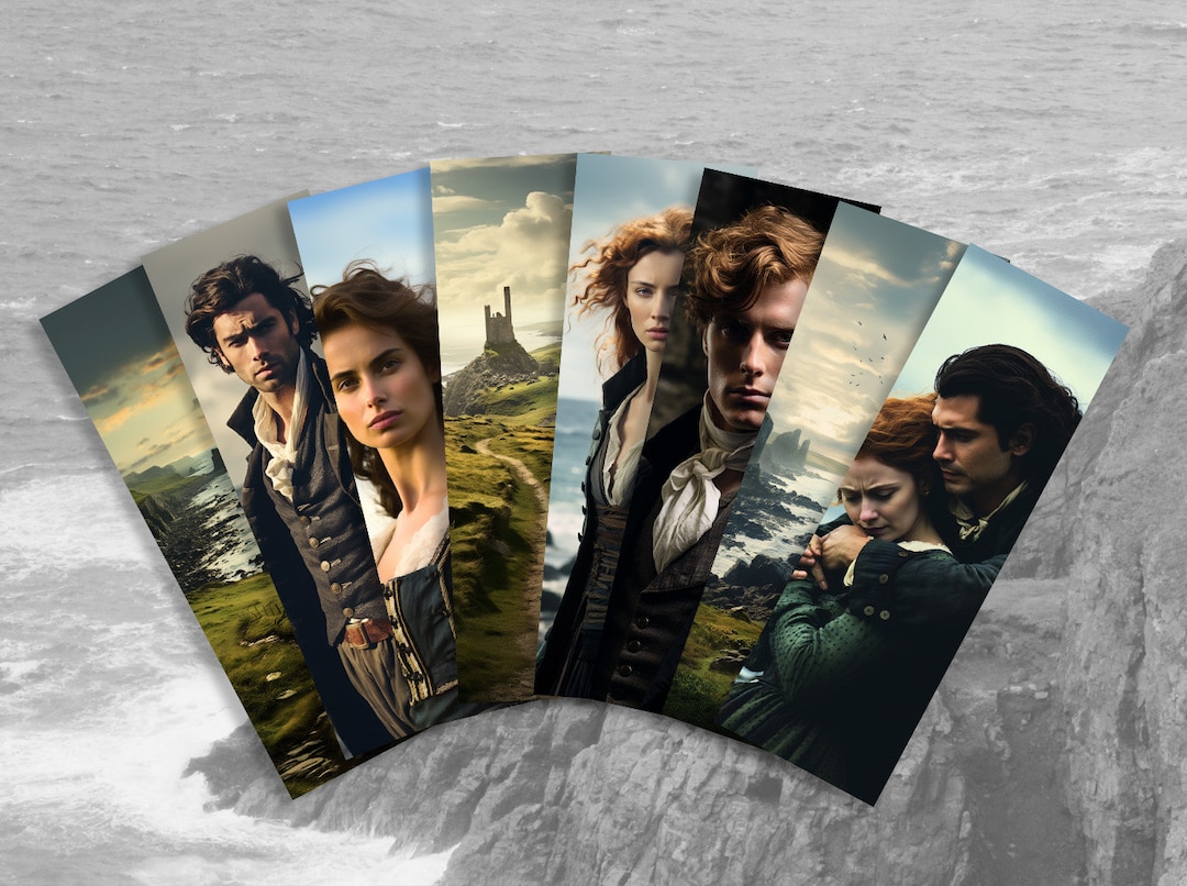 8 TV Series Printable Bookmarks Digital Download PNG & PDF Bookmark ...