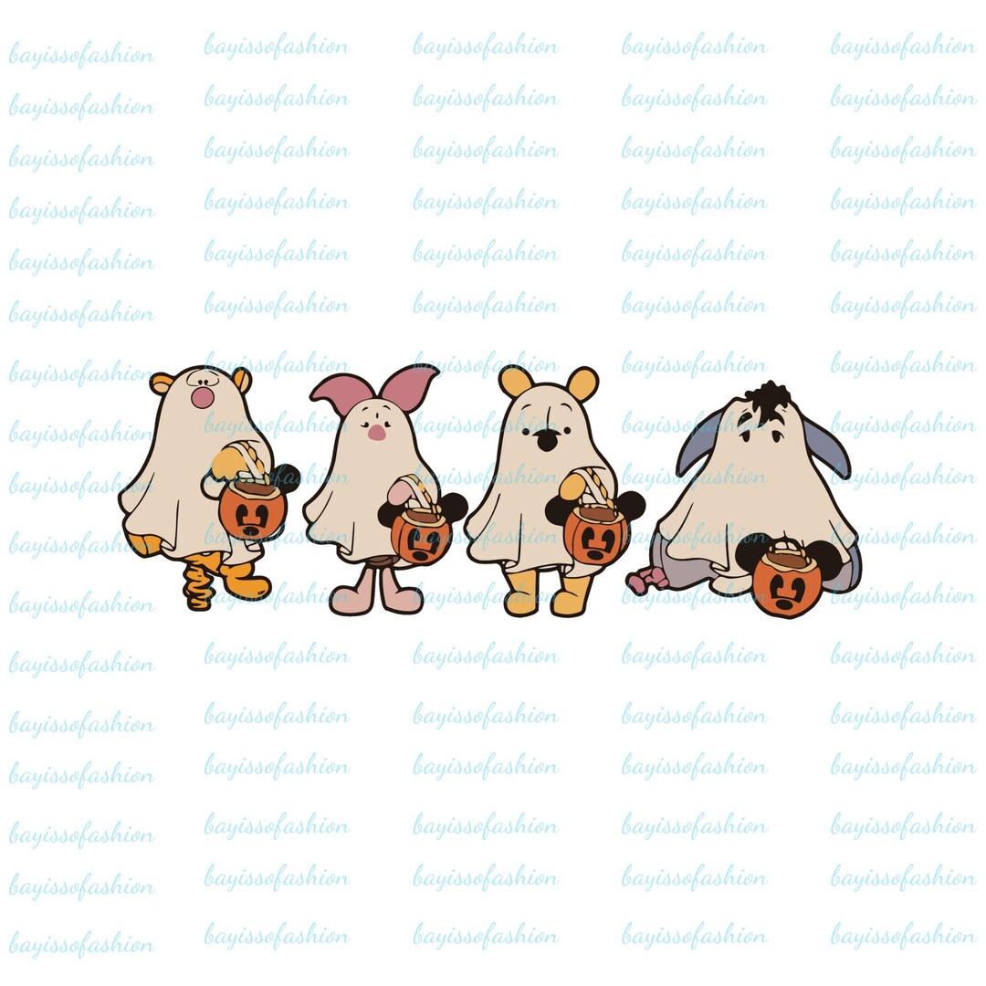 Halloween Winnie the Pooh Png, Winnie the Pooh Friends Png, Winnie ...