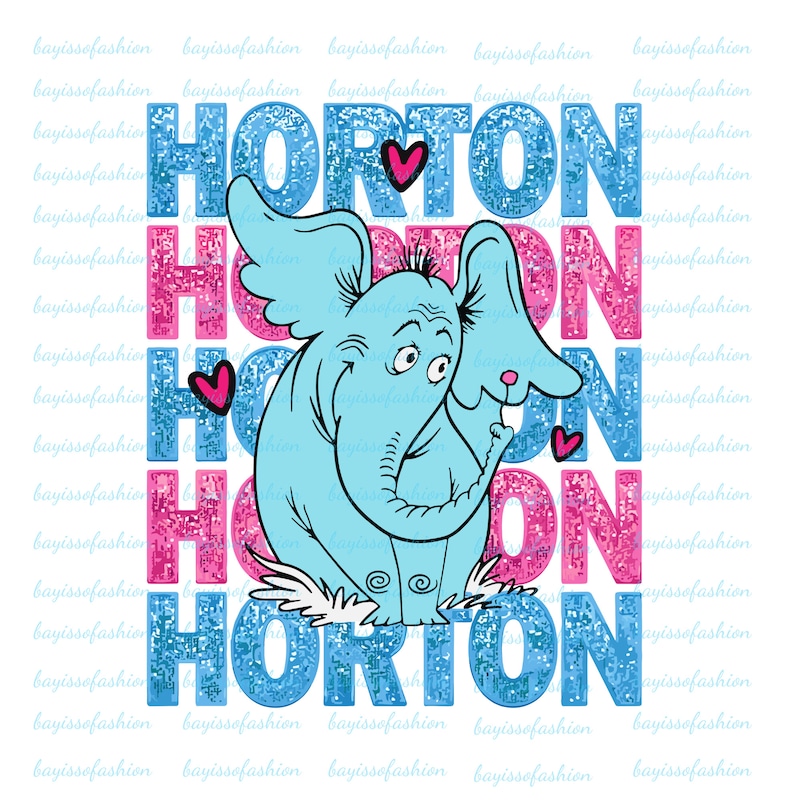 Horton Hears a Who Clipart - Etsy