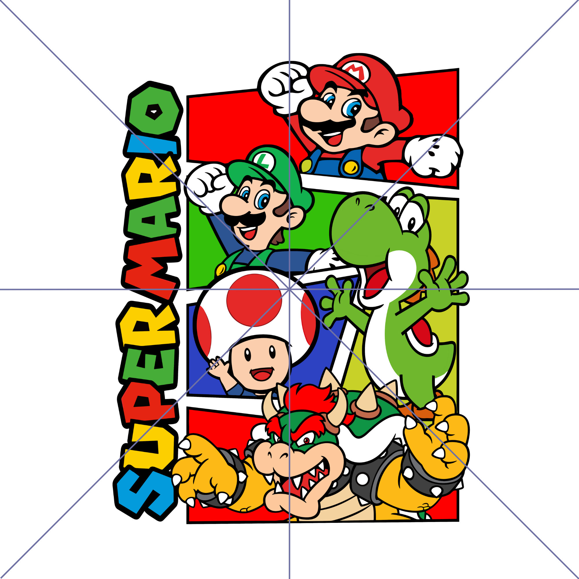 Super Mario Collage Png, Super Mario Clipart, Printable Mario Png ...
