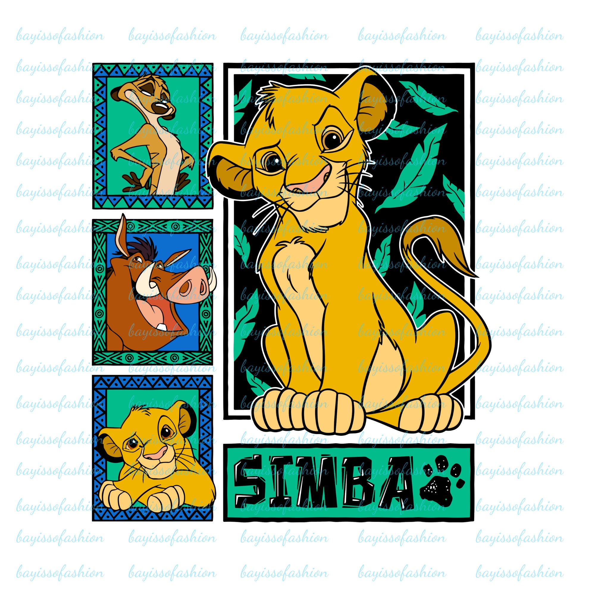 Lion King Simba and Timon PNG, Lion King Png, Hakuna Matata PNG, Walt ...