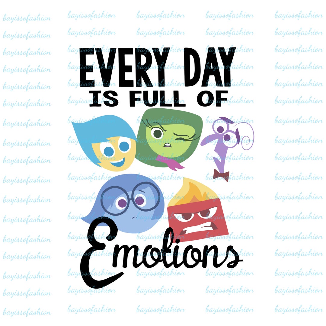 Every Day Emotions Png Files, Inside Out 2 Png Files, Inside Out 2 Png ...