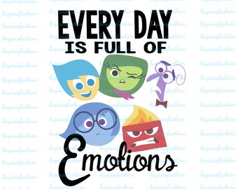 Back to School Full of Emotions Png Files, Inside 2 Png Files, Png for ...