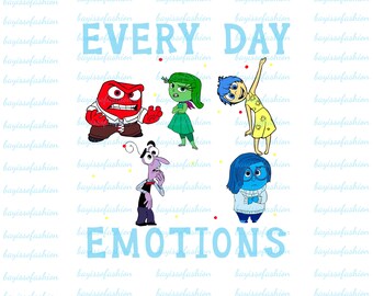 Back to School Full of Emotions Png Files, Inside 2 Png Files, Png for ...