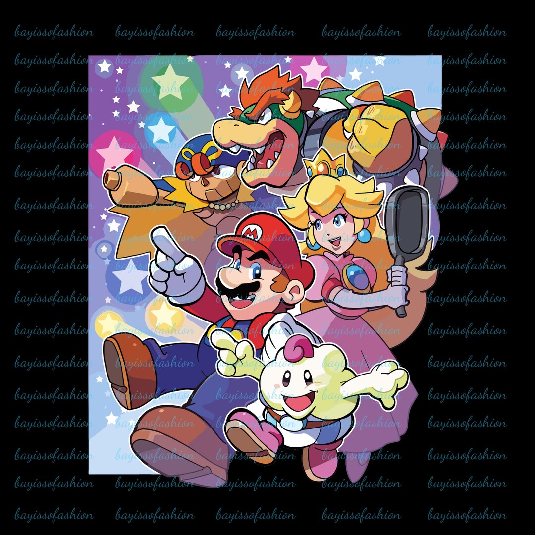 Mario Friends Png,super Mario Collage Png, Super Mario Clipart ...