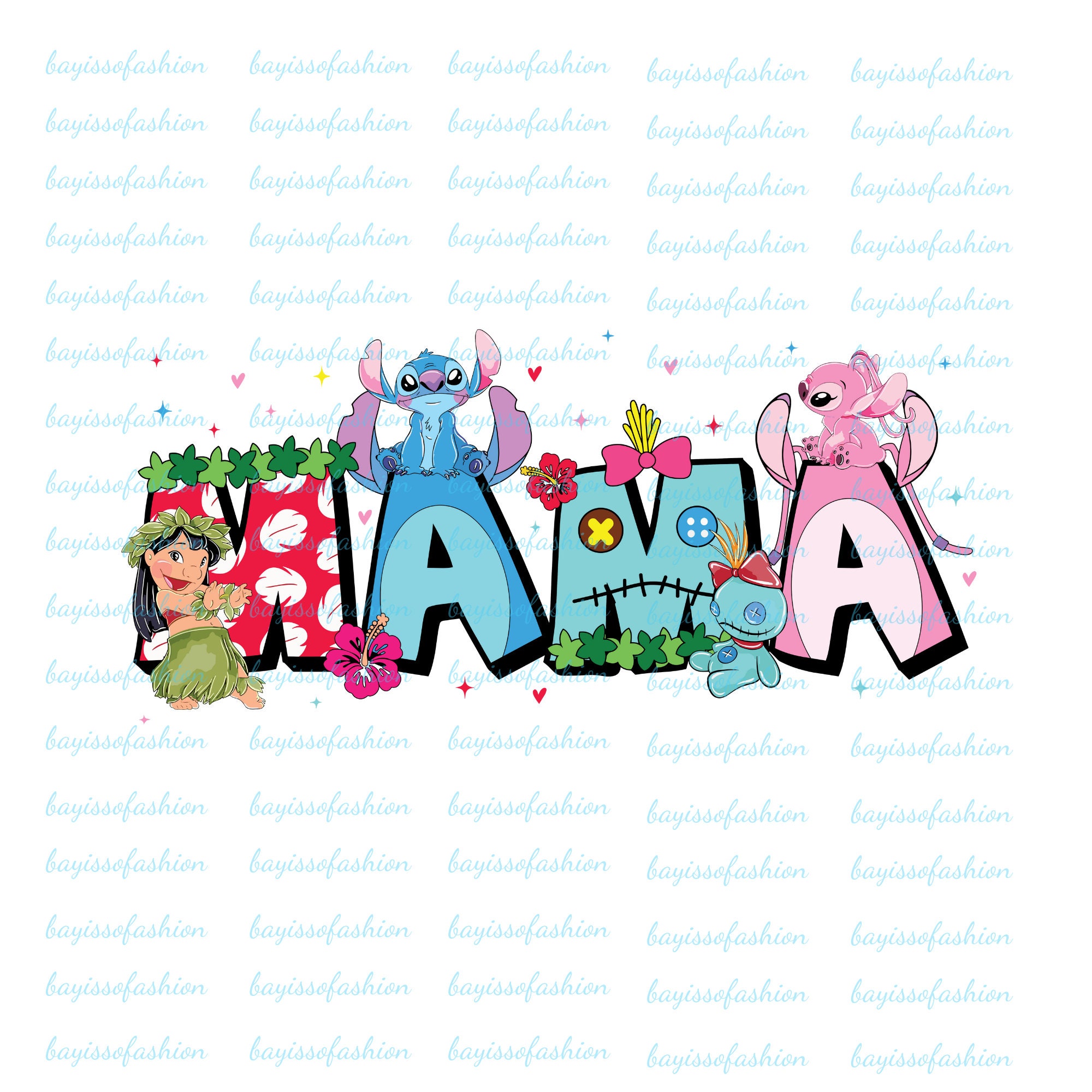 Mama Blue Movie Png, Custom Name Kids Png, Family Vacation Png, Magical ...