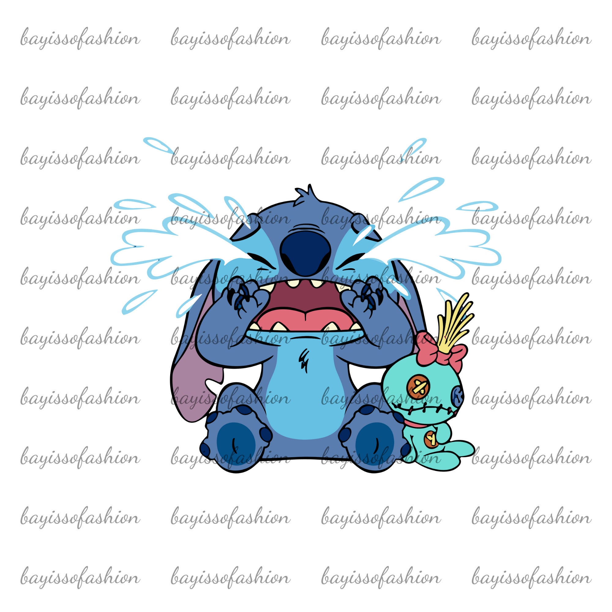 Stitch Crying Png, Stitch Png, Stitch Png Bundle, Cute Stitch Png, Png ...