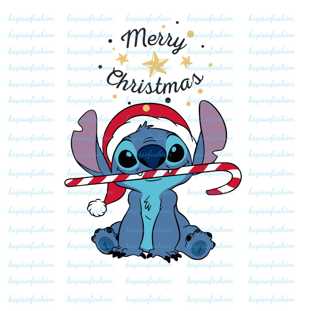 Merry Stitchmas Png, Merry Christmas Png, Stitch Layered Png, Family ...