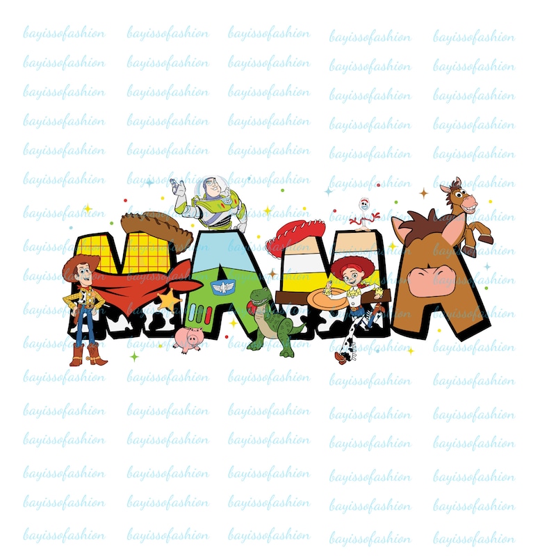 Mama Toy Story Svg - Etsy