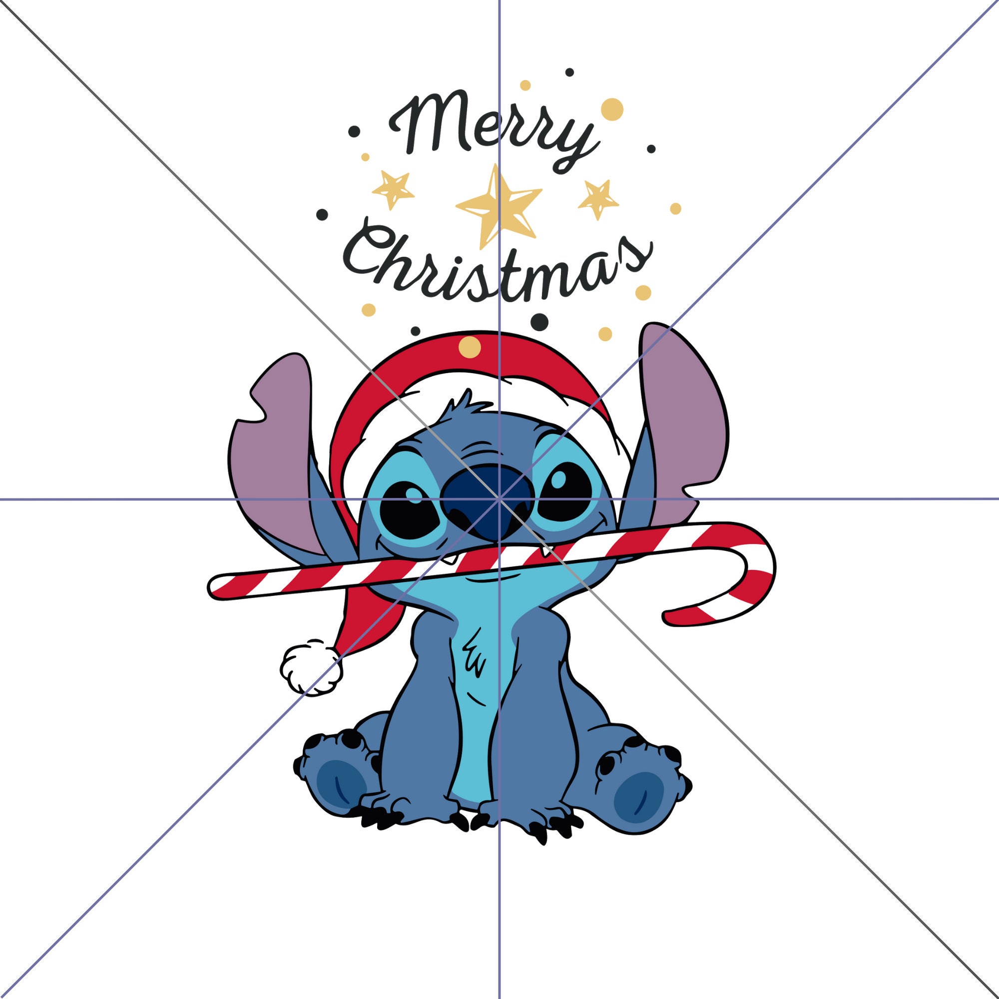 Merry Stitchmas Png Merry Christmas Png Stitch Layered Png - Etsy