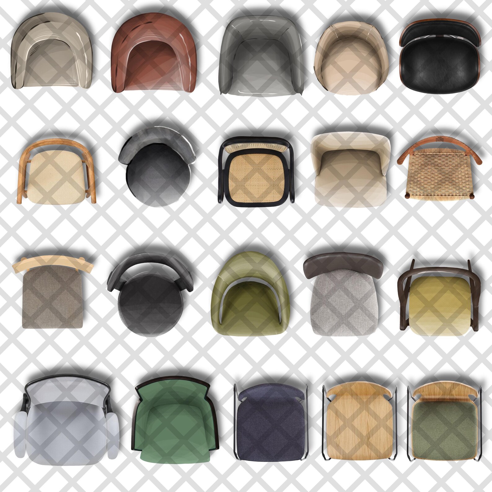 Procreate Interior Furniture Block, Procreate Furniture Pack, Procreate ...