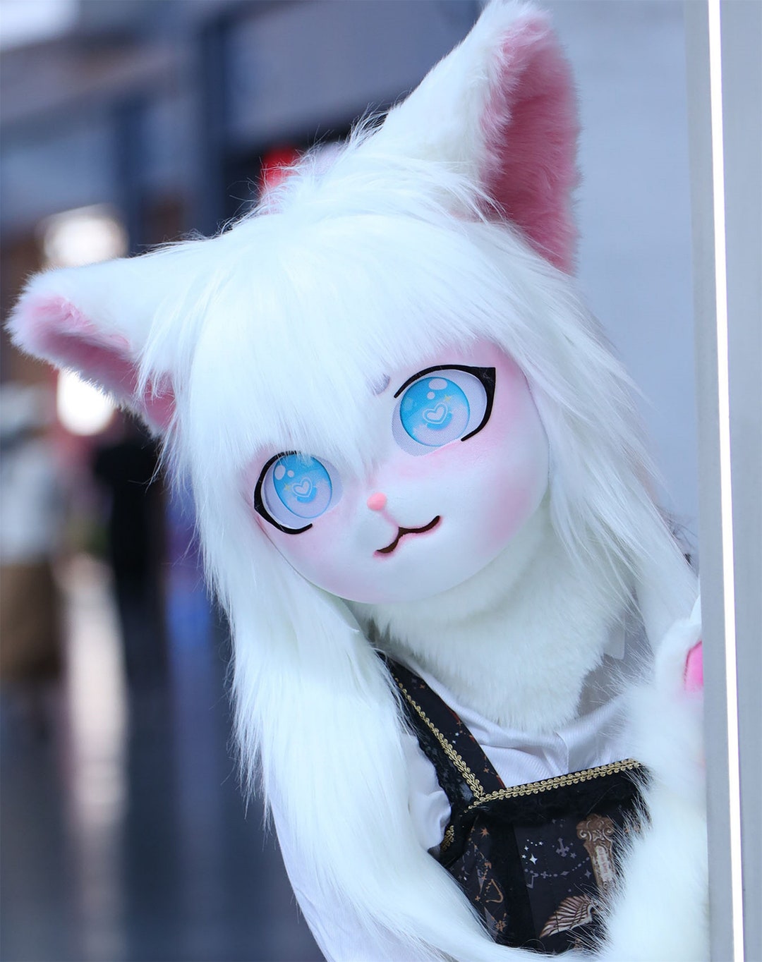Animal Cosplay Fursuit Head Custom Handmade Cat Furry Mask - Etsy Canada