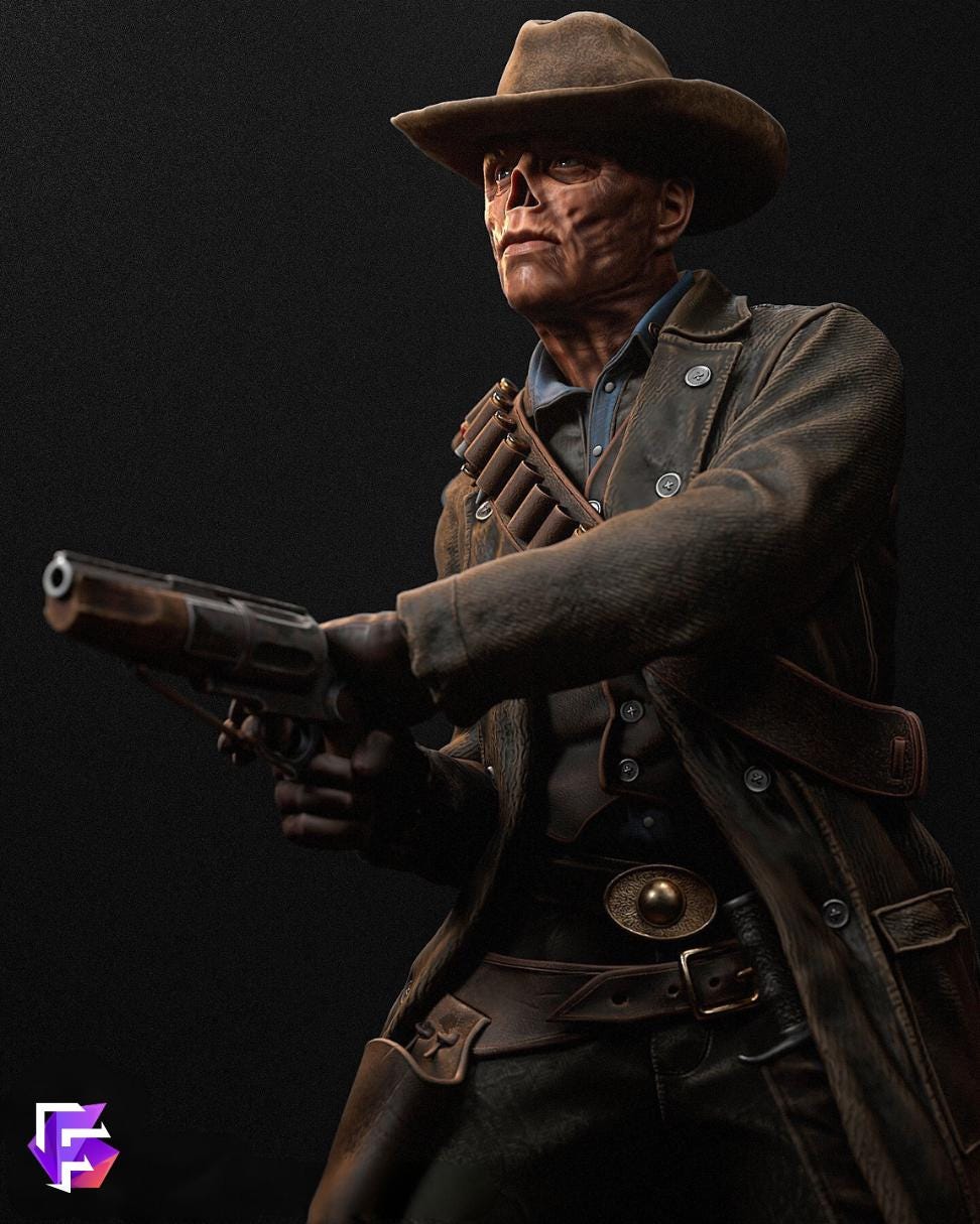 Fallout Ghoul Resin Statue | Post-apocalyptic Game Figure | Geek Gift ...