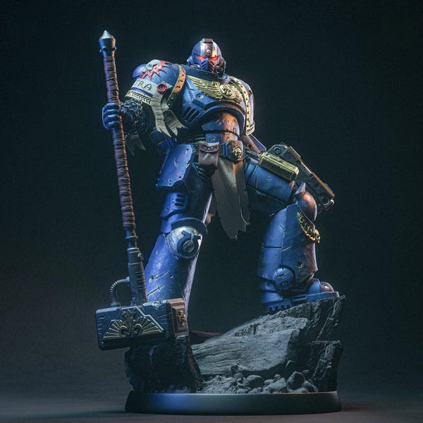 40k Titus Miniature - Etsy