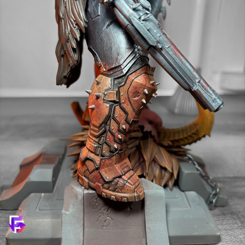 Doom Slayer Statue | Doom: the Dark Ages | Eternal Warrior Statue ...