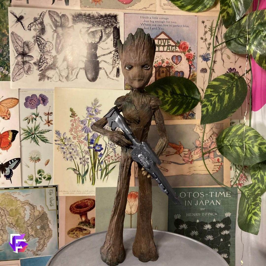 Guardians of the Galaxy, Teenage Groot, Collectibles, Groot, Home Decor ...