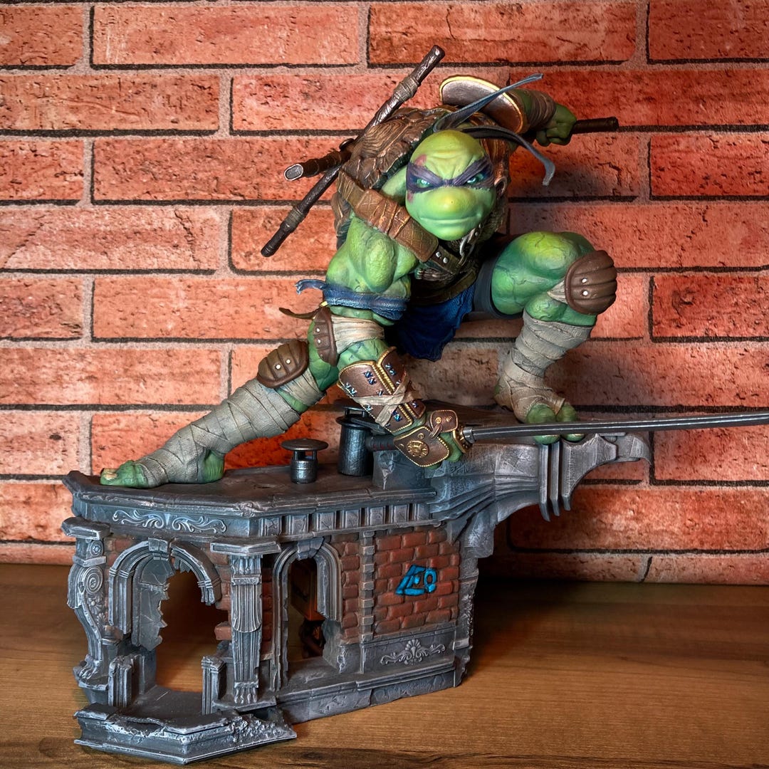 TMNT Leonardo Figure 9.8" | Ninja Turtles Collectible | Video Game ...
