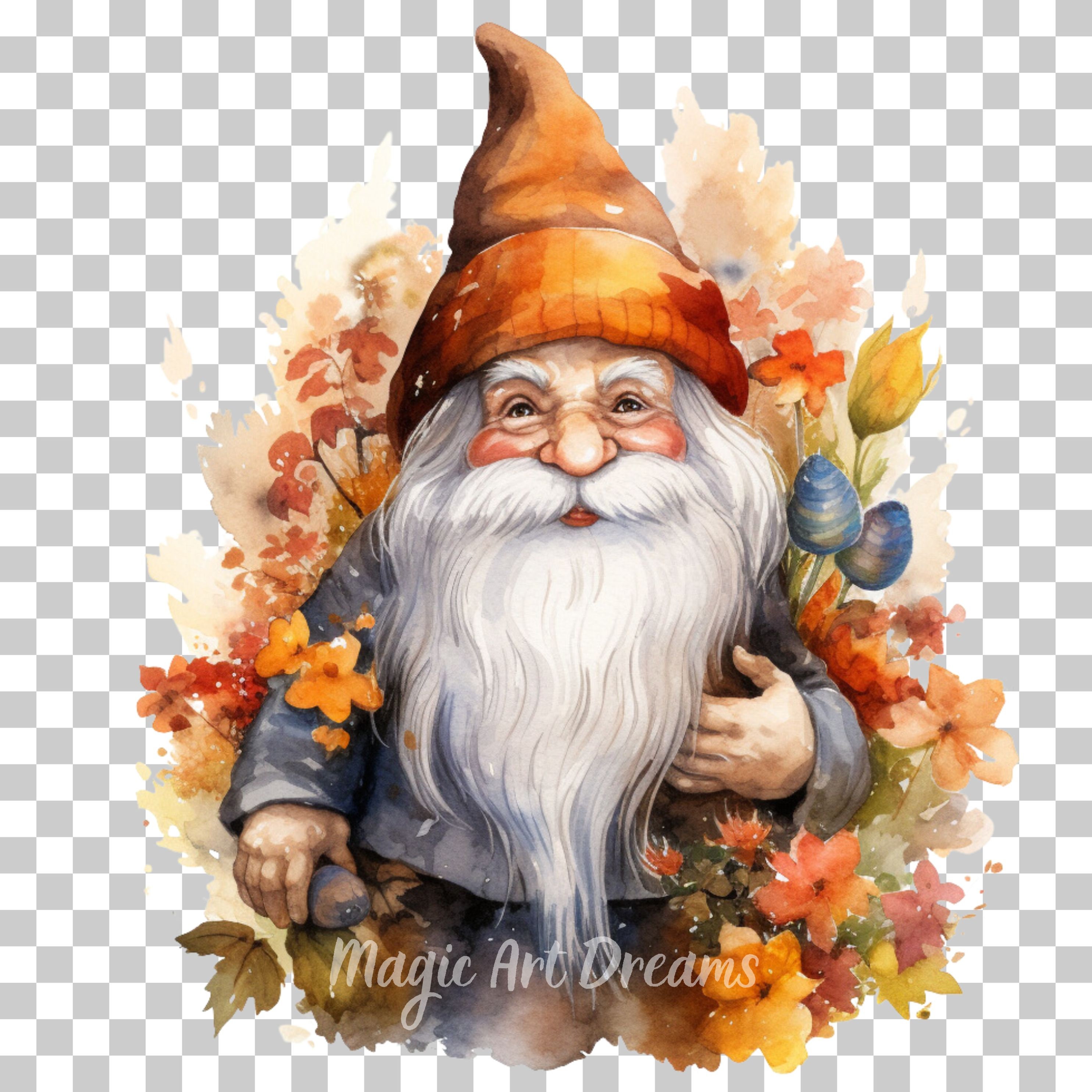 Fall Gnomes Clipart PNG Sublimation Desing, Instant Digital Download ...