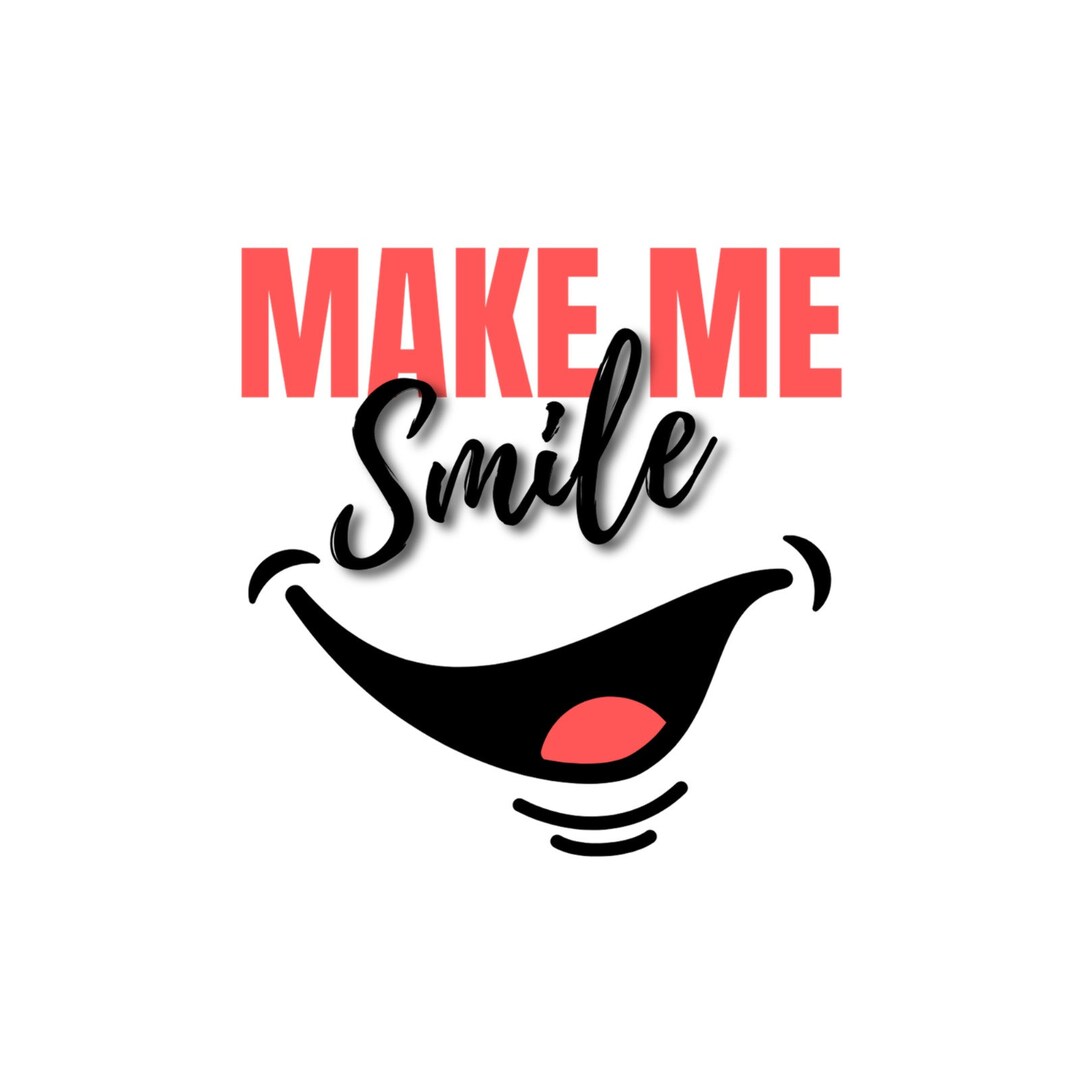 Red and Black Simple Make Me Smile Red and Black Simple Make Me Smile ...