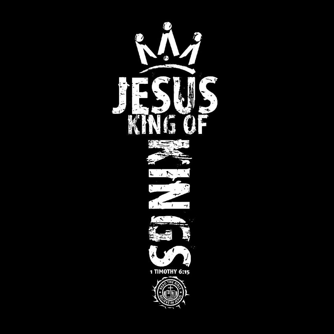 Printable | King of Kings Jesus PNG | Trendy Christian Design | Jesus ...