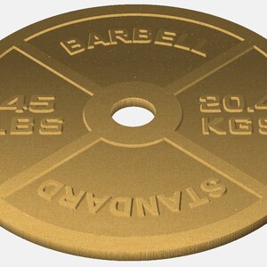 45 LBS Weight Lifting Plate - Svg - Dxf - Etsy