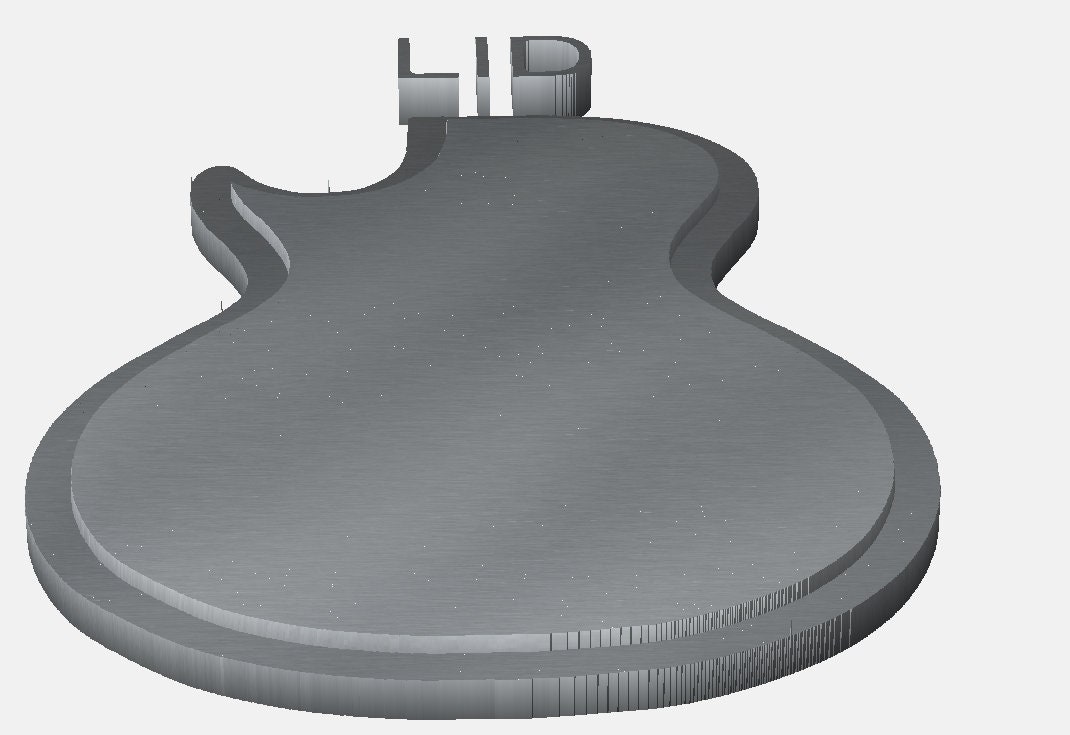 Guitar Shaped Trinket Box - Svg - Dxf - Etsy