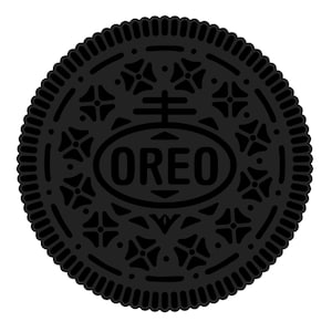 Giant Oreo Cookie Svg Dxf - Etsy