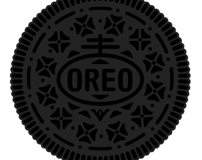 Giant Oreo Cookie Svg Dxf - Etsy