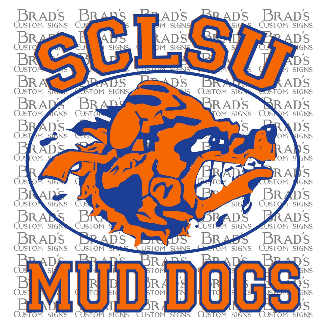 SCLSU Mud Dogs - Svg - Dxf - Etsy