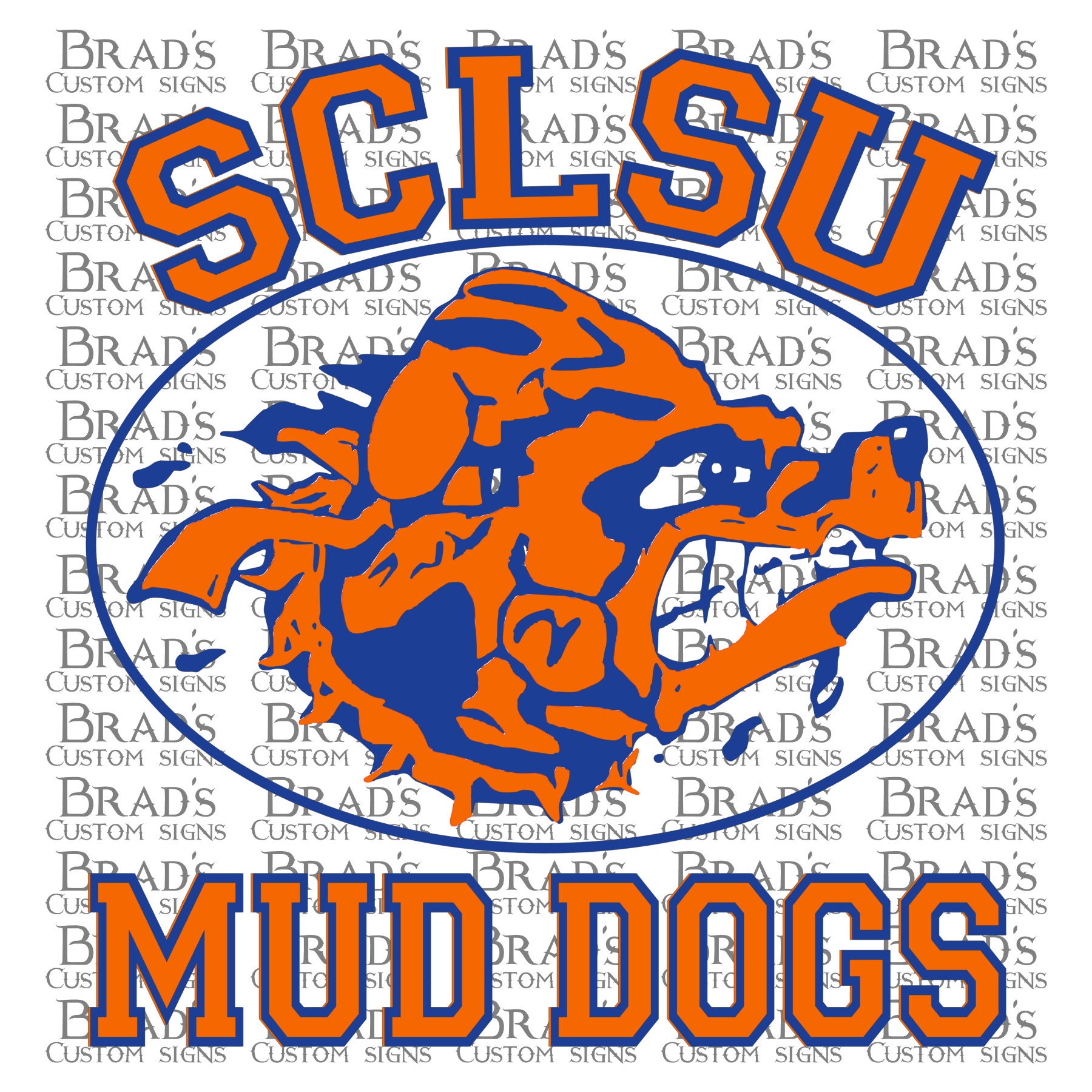 SCLSU Mud Dogs - Svg - Dxf - Etsy