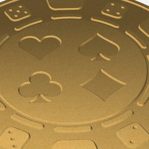 Giant Poker Chip - Svg - Dxf - Etsy
