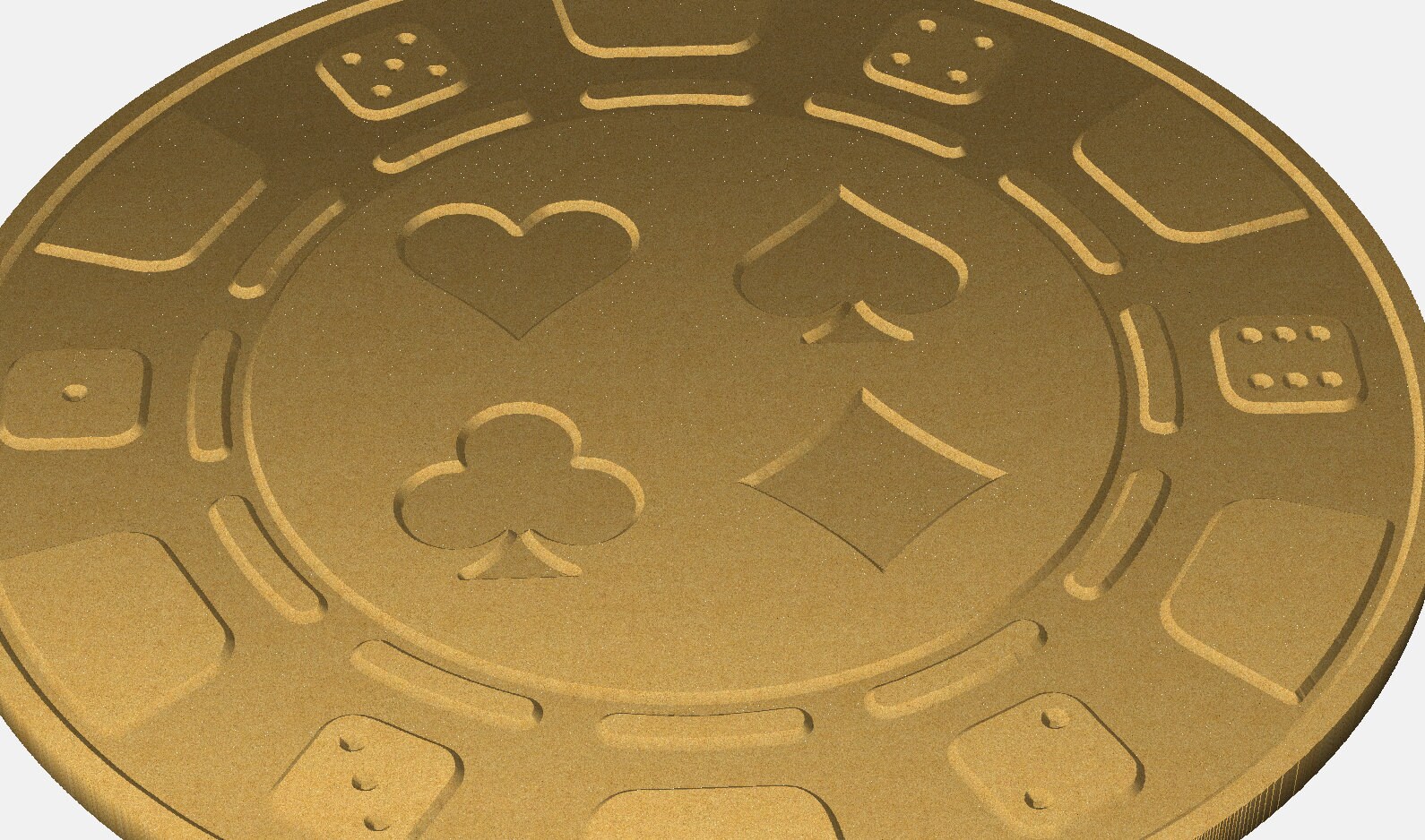 Giant Poker Chip - Svg - Dxf - Etsy