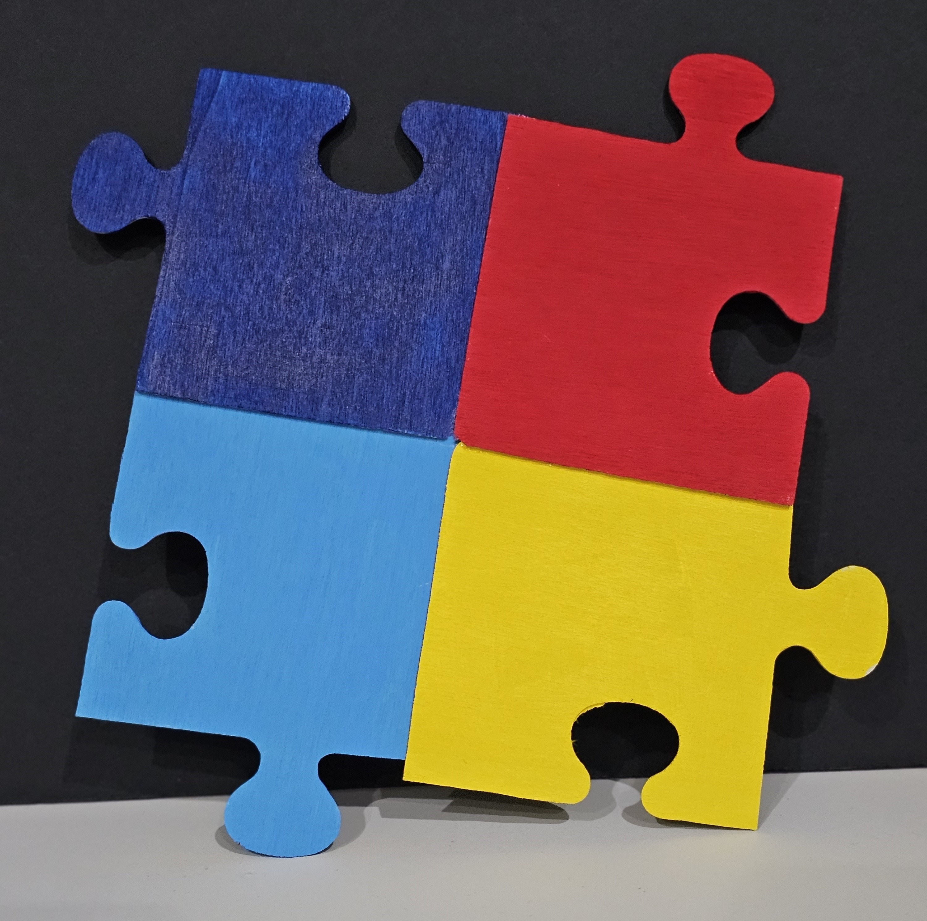 Autism Awareness Puzzle Decor - Etsy