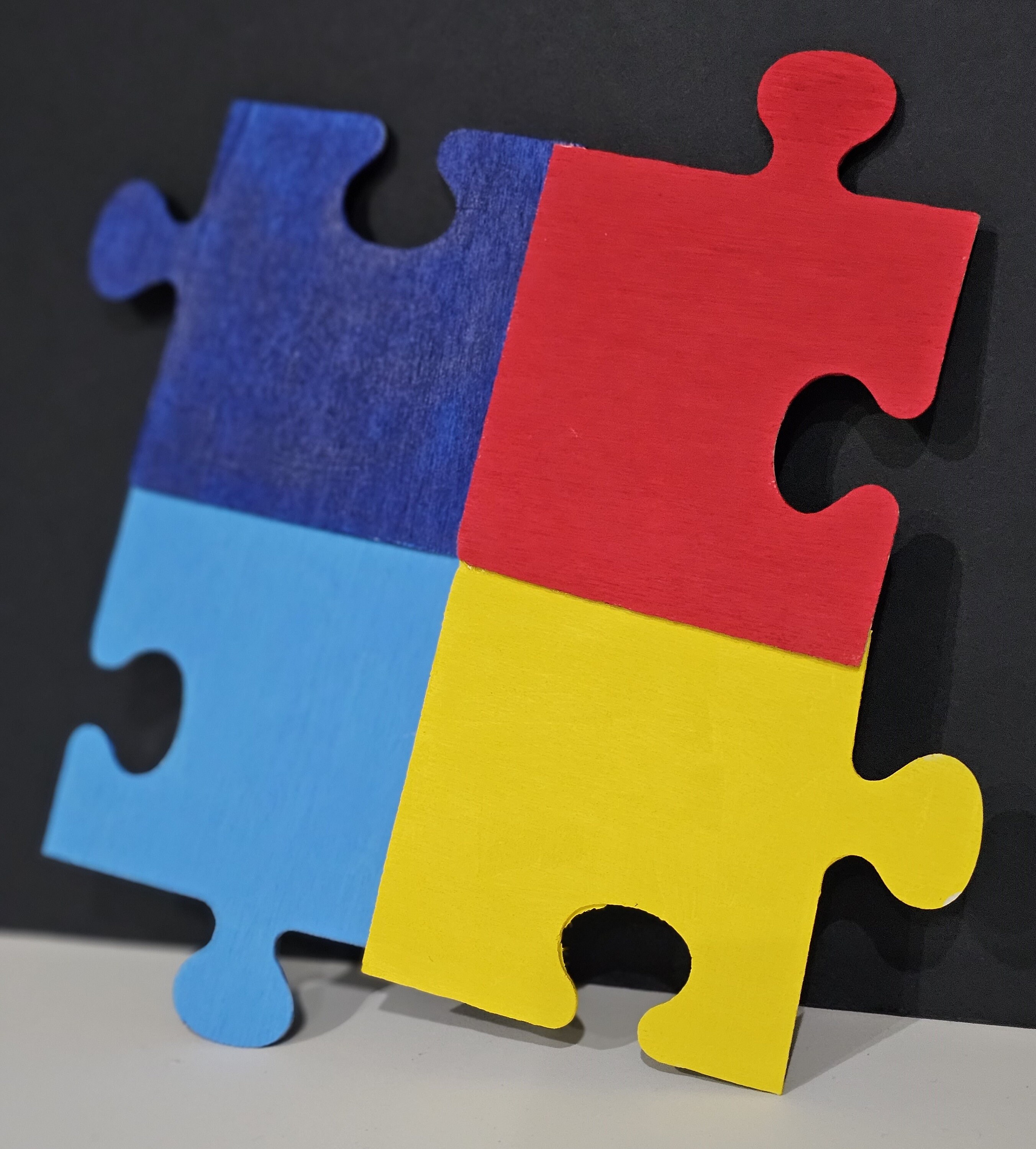 Autism Awareness Puzzle Decor - Etsy