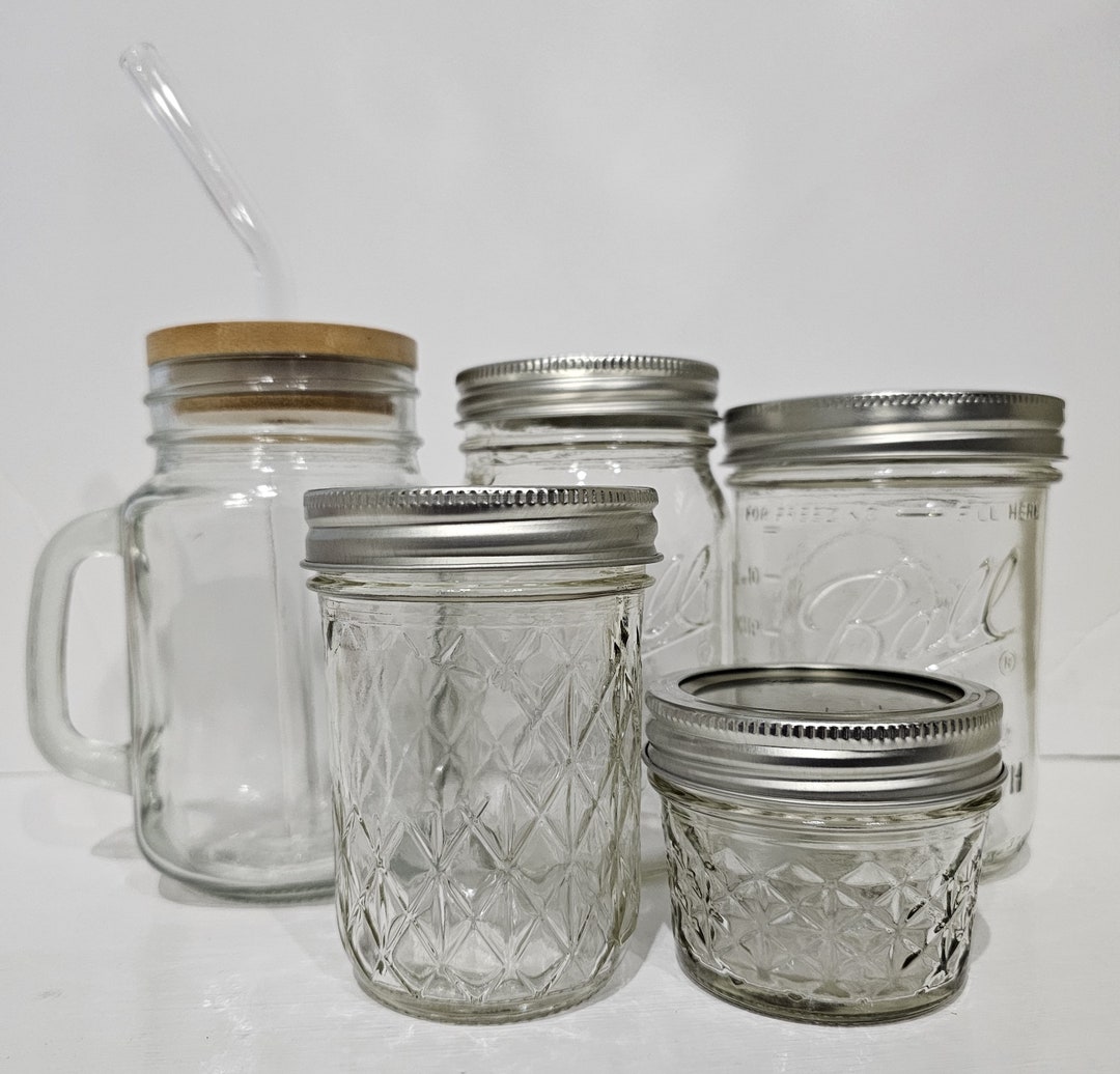 Assorted Mason Jars (quantities Listed in Description) - Etsy