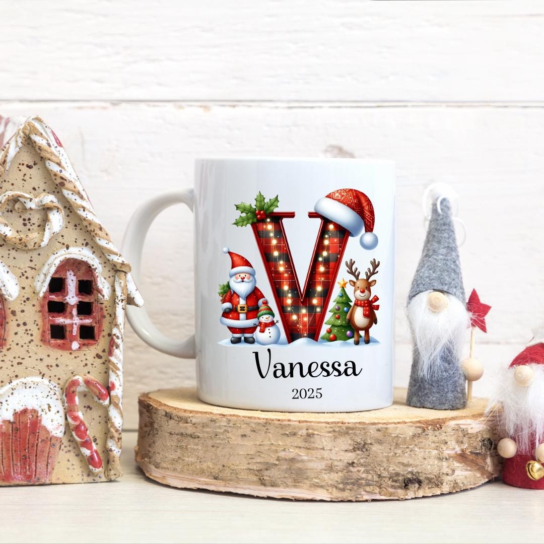 Personalized Gifts L Personalized Ceramic Mug First Name Christmas L ...