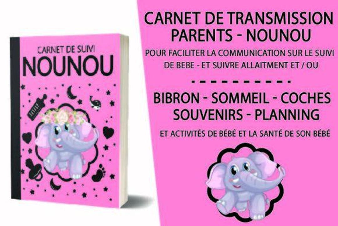 Printable Baby Tracker and Nanny Tool for Nanny Home Help Child Care - Etsy